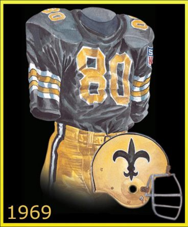 New Orleans Saints 1967 Uniform | NOSaintsHistory