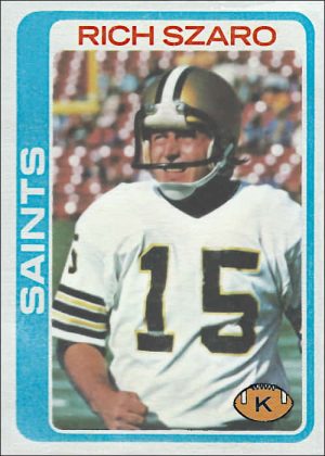 New Orleans Saints 1978 NFL Season Team Roster | NOSaintsHistory